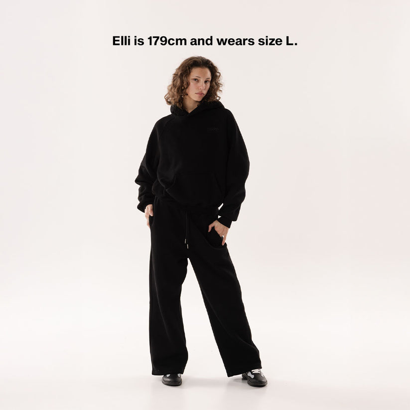 BLACK CORE HOODIE – Trikko
